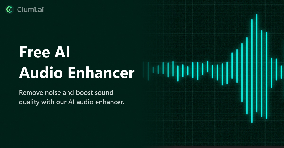 Darmowy AI Audio Enhancer: Redukcja szumów online