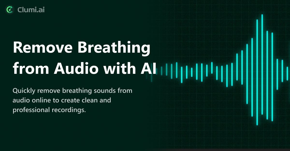 AI Breath Remover - Remove Breathing from Audio